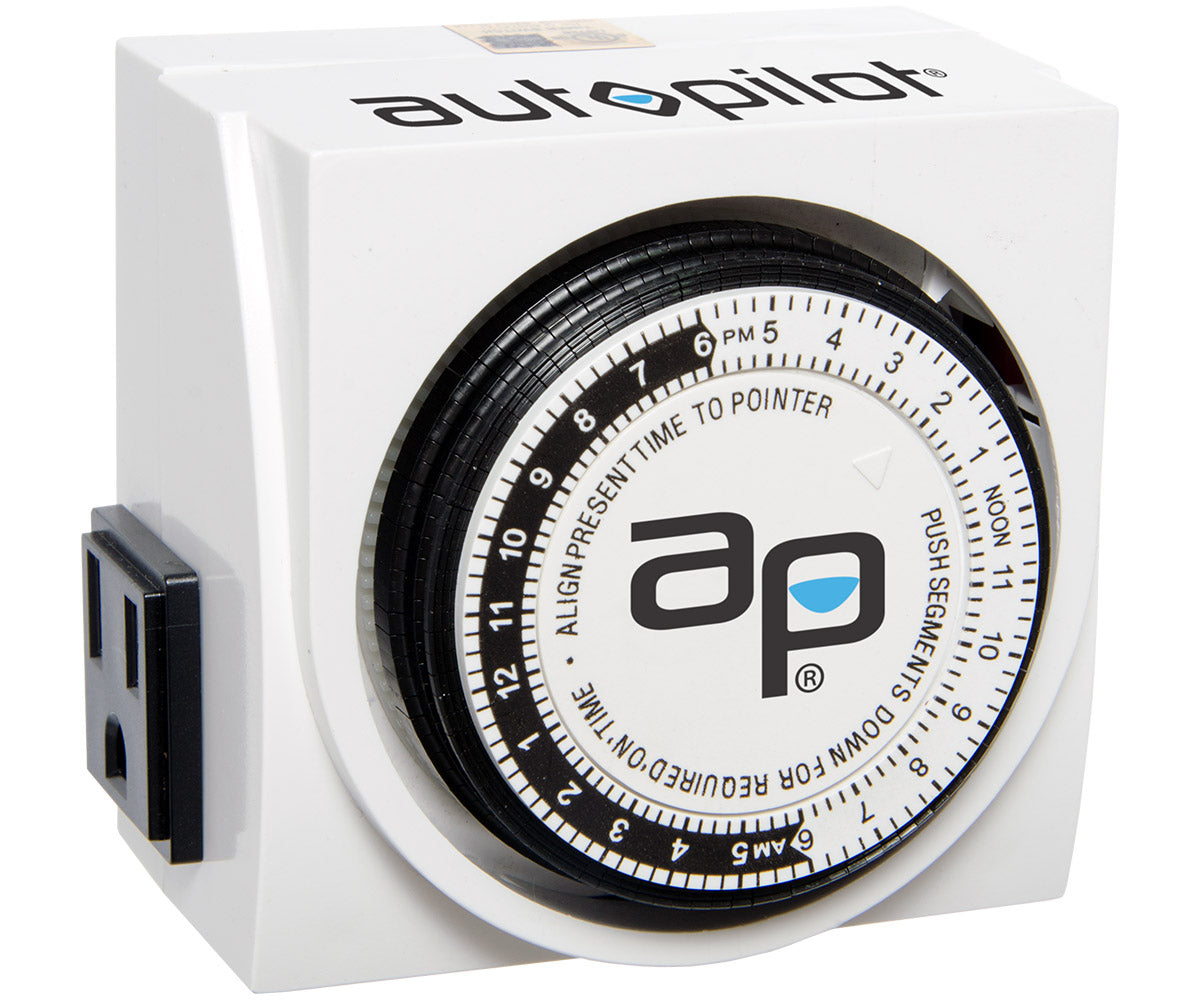 Dual-Outlet Analog Timer – Greenland Garden Centre